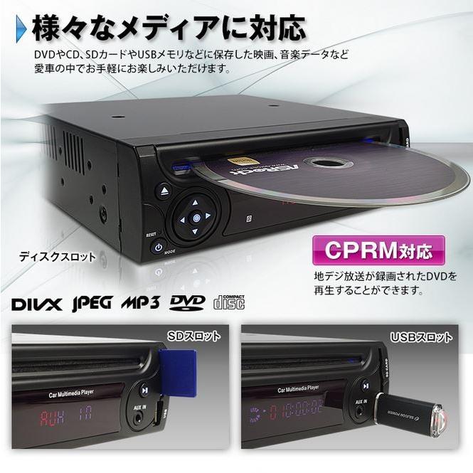 MAXWIN（マックスウィン） CPRM対応 車載用1DIN DVDプレーヤー DVD301 : maxwin-1713 : エスエイチカンパニー - 通販 - Yahoo!ショッピング
