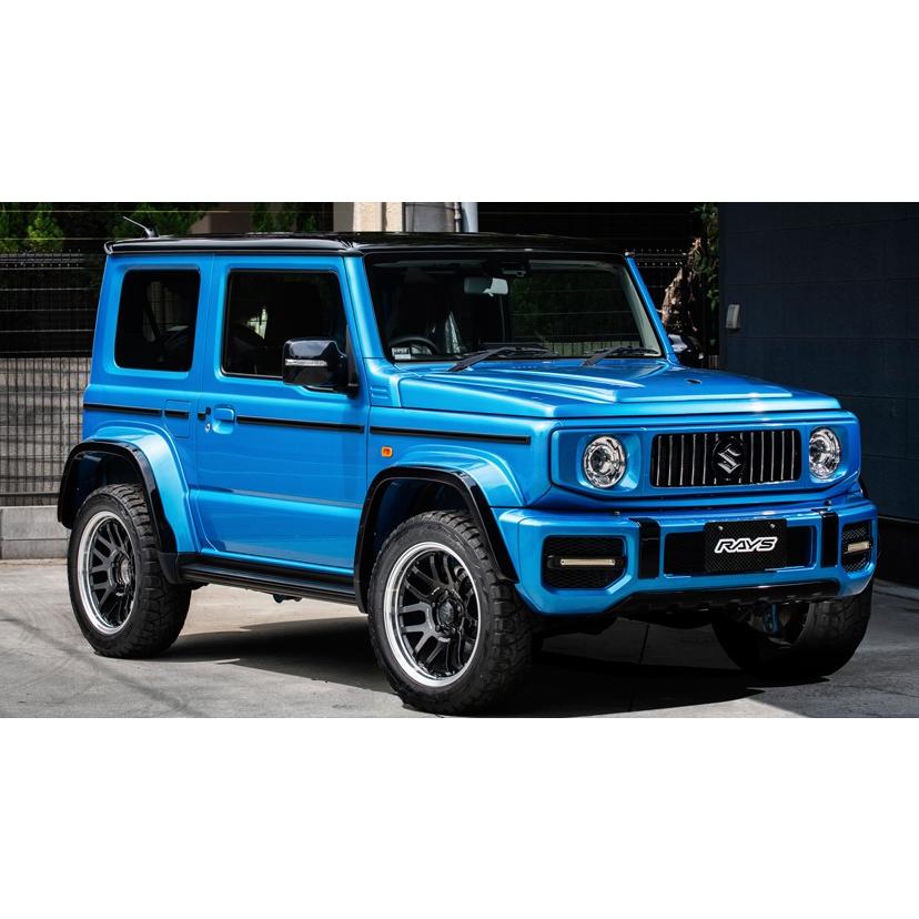 【カスタムサイズに変更可能】ジムニーシエラJB74 A・LAP-07X BDカラー 16インチ245/75R16・225/75R16・235/70R16・185/85R16etc(タイヤ ...