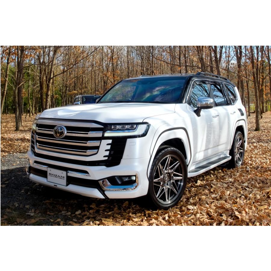 300系ランドクルーザー/LX600 ロジャム(ROJAM)RT-211F 24インチ【295/35R24or305/35R24ホイールタイヤセット】〈タイヤメーカーとサイズ選べます ...