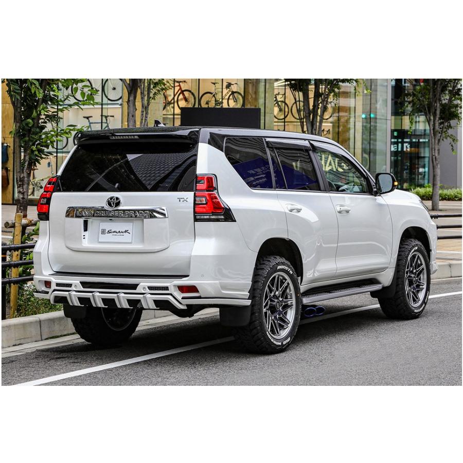 150系ランドクルーザープラド後期フロントハーフスポイラー/リアハーフスポイラー2点セット未塗装【ロジャム/ROJAM】 : エスエイチカンパニー - 通販 - Yahoo!ショッピング