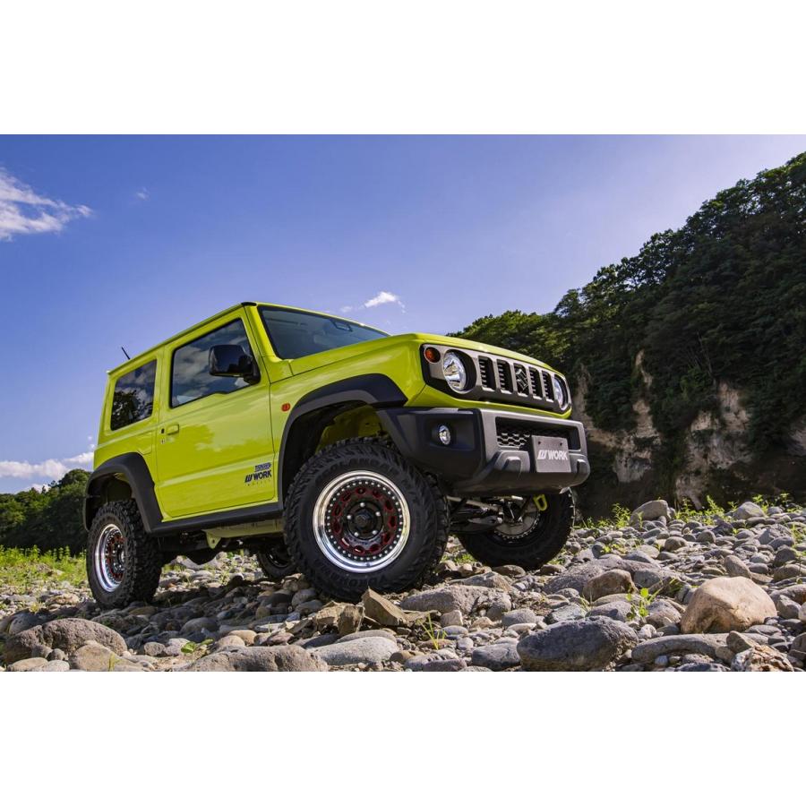 【カスタムサイズに変更可能】ジムニーJB74(WORK/CRAG・ワーククラッグ)ガルバトレ 16インチ245/75R16・225/75R16・235/70R16etc(タイヤメーカー選べます ...