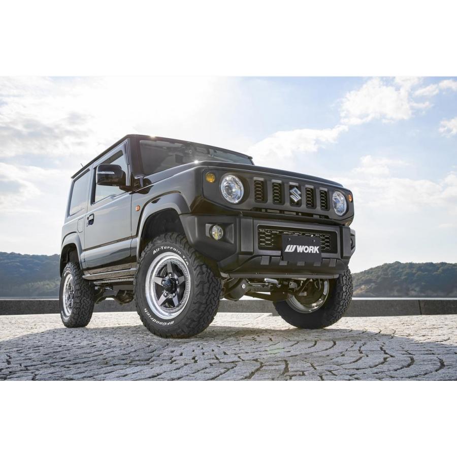 【カスタムサイズに変更可能】ジムニーJB74(WORK/CRAG・ワーククラッグ)ガルバトレ2 16インチ245/75R16・225/75R16・235/70R16etc(タイヤメーカー選べ ...