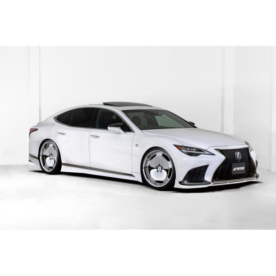 レクサスLS500/LC500 WORK(ワーク)LSアダマス3P 21インチ【245/40R21&275/35R21タイヤホイールセット ...