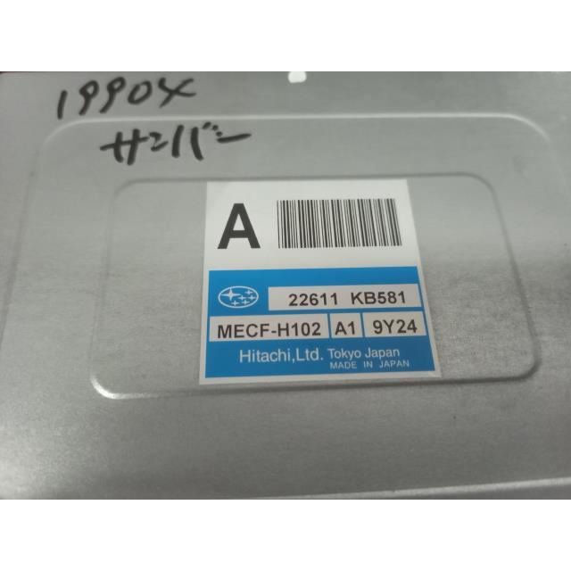サンバー AKE919サンバー EBD-TV1 エンジンコンピューター EN07F 59M 22611KB581 019904 : TRP宮崎ヤフーショップ - 通販 - Yahoo!ショッピング
