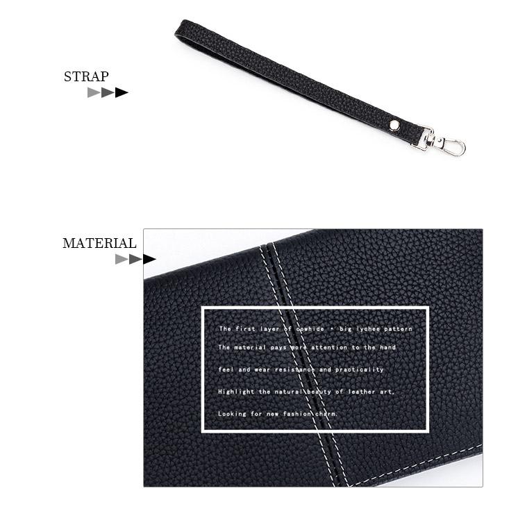 ハンドストラップ付き 本革 スリム長財布 革 L字 ラウンドファスナー レザー レディース 長財布 財布 薄い財布 大容量 スリム 薄型 薄い 軽い 軽量 極薄 スマホ : w46 : 本革 ...