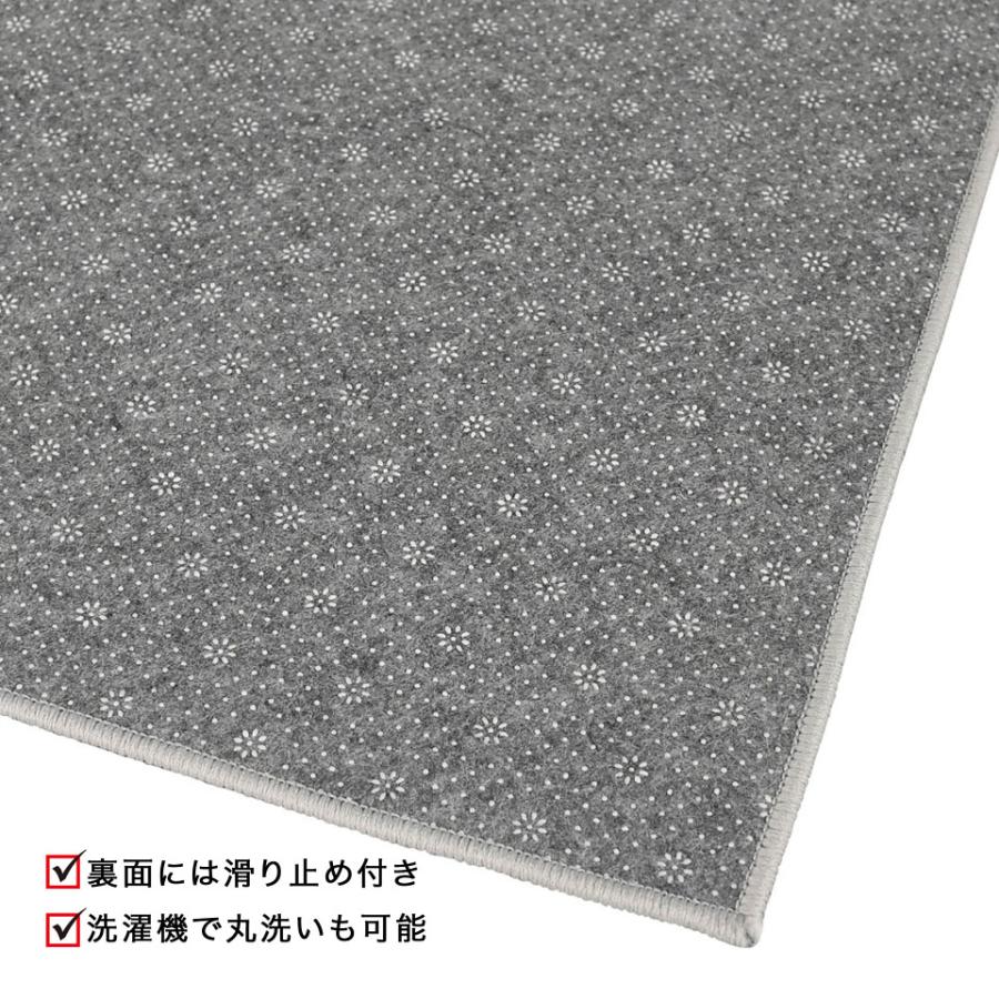 BOTANY MAT／80cm×50cm／ドアマット 玄関 ベランダ デスク下 温室 室内 屋内 コンパクト 洗濯機丸洗いOK 軽い かっこいい おしゃれ 合わせやすい サボテン ...