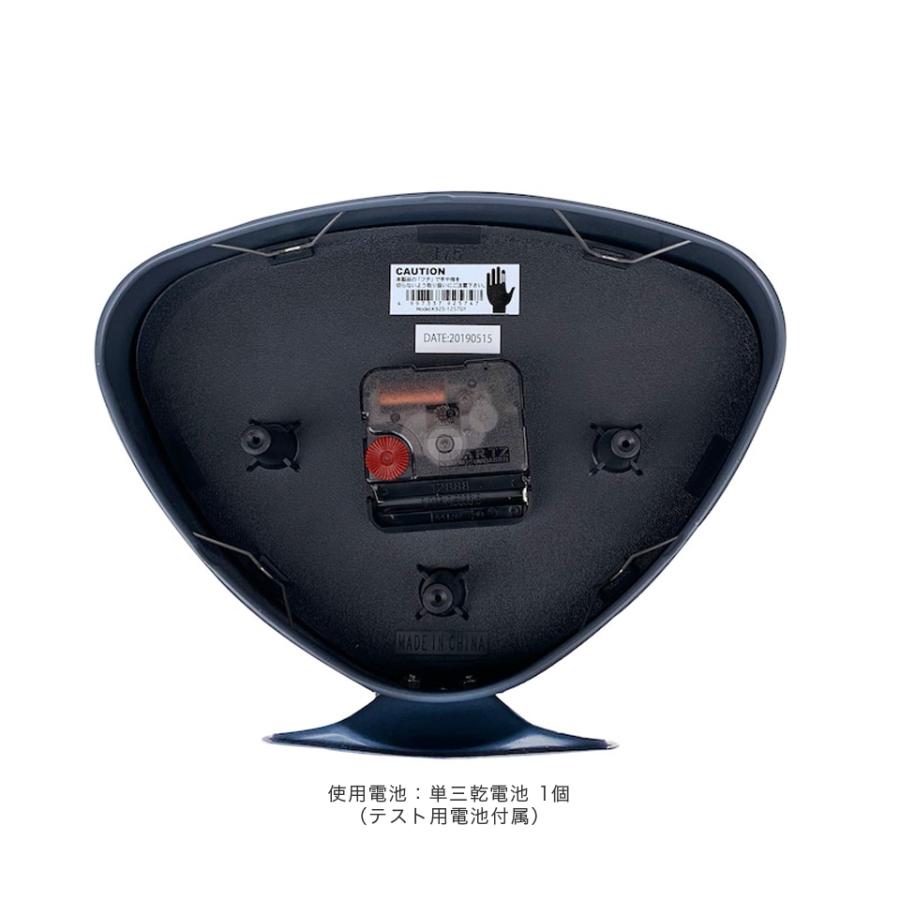 RAINARD TABLE CLOCK【レイナードテーブルクロック】 置き時計 アナログ グレー シンプル レトロ モダン ミッドセンチュリーおしゃれ 新生活 引越祝 ギフト ...