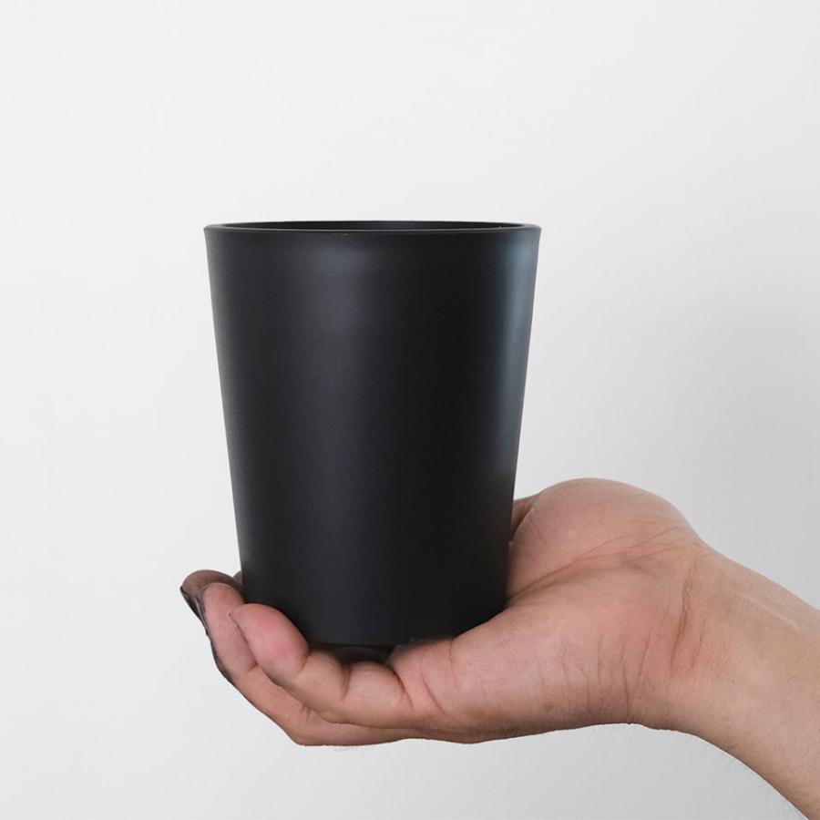 Maceta - Plastic Pot BasicLong【Size5】Φ99mm×H116mm 内径90mm マセタ プラ鉢 長鉢 深鉢 植木鉢 黒 マット 艶消し 排水性 おしゃれ 室内 ...