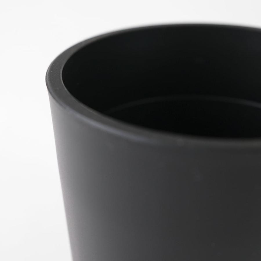 Maceta - Plastic Pot BasicLong【Size5】Φ99mm×H116mm 内径90mm マセタ プラ鉢 長鉢 深鉢 植木鉢 黒 マット 艶消し 排水性 おしゃれ 室内 ...