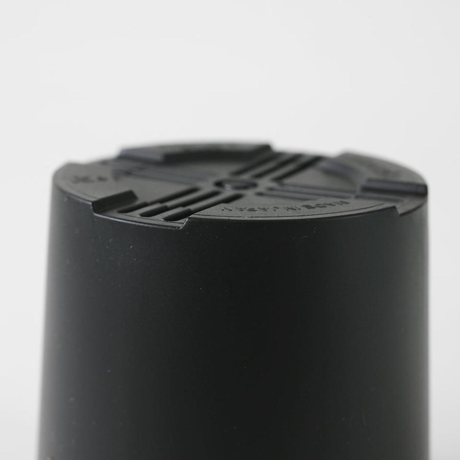 Maceta - Plastic Pot BasicLong【Size5】Φ99mm×H116mm 内径90mm マセタ プラ鉢 長鉢 深鉢 植木鉢 黒 マット 艶消し 排水性 おしゃれ 室内 ...