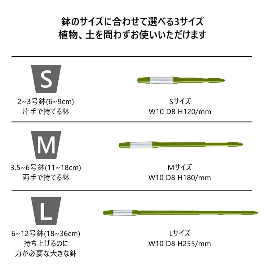 SUStee Mサイズ【メール便対応】水やりチェッカー 選べる3カラー サスティー 水分計 ブラック ホワイト グリーン 黒 白 緑 pF値 ...
