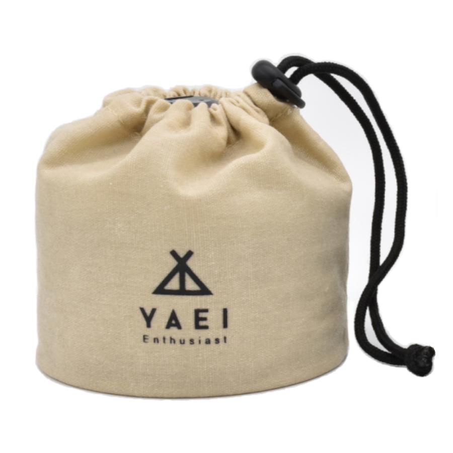 【在庫限り15％オフ】 YAEI Enthusiast OD缶 ガス缶 ガスカートリッジ カバー 250 巾着 ワックスキャンバス 防水 小 ...