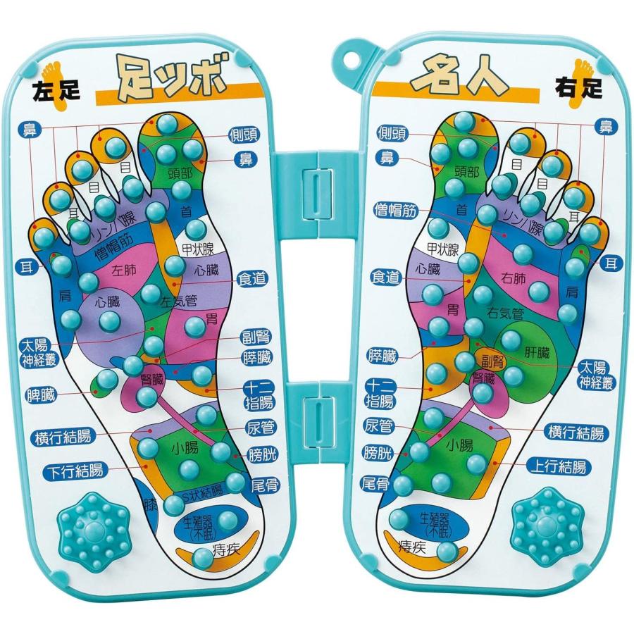 イモタニ ツボ押しグッズ 足つぼマット 日本製 足つぼマッサージ 足ツボ名人 ビューティーシェイプ 足つぼの図 敬老 プレゼント 50代 60代 70代 健康 ギフト : Shamrock ...