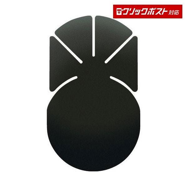 YAC（自動車用アクセサリ） VP-93 貼付ベース 扇 大 扇型 吸盤 吸着 ダッシュボード スリット入り 曲面 耐荷重700g以下 ...