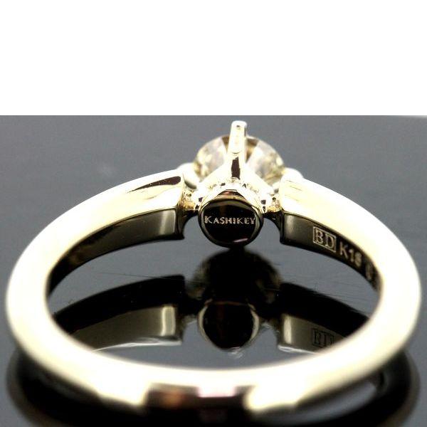 カシケイ ソリティア ブラウン ダイヤモンド 0.34ct リング K18 8号 : 株式会社シェリィー宝飾 - 通販 - Yahoo!ショッピング
