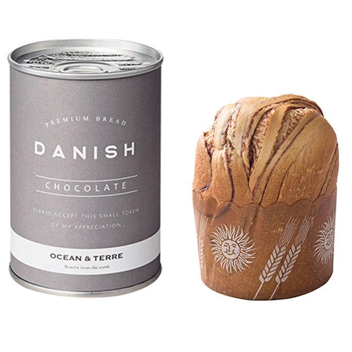 缶入り デニッシュ パン（チョコレート 1個）非常食 結婚式 引出物 引菓子 内祝 プレゼント ギフト 長期保存 常備食 災害用 防災グッズ ...
