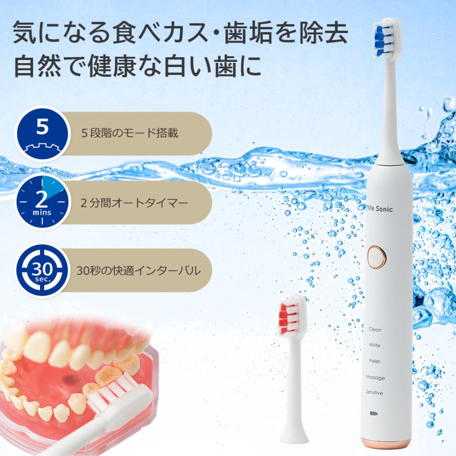 電動歯ブラシ 音波歯ブラシ ホワイトソニック White Sonic 電動歯ブラシ 音波歯ブラシ ホワイトソニック White Sonic