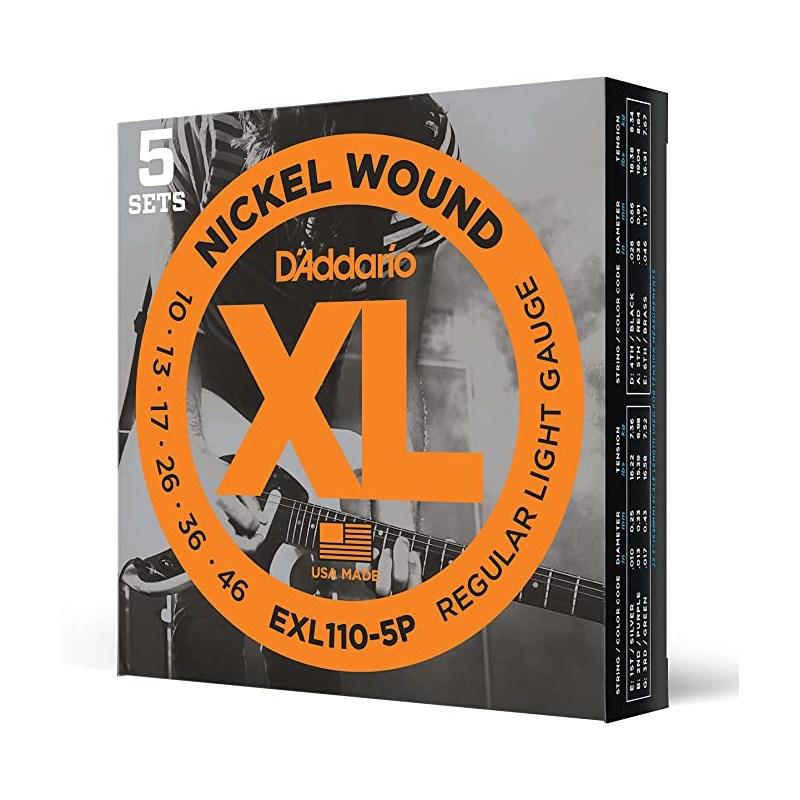 D'Addario D’Addario EXL110-5P [10-46] 【5set pack】 : 渋谷イケベ楽器村 - 通販 ...
