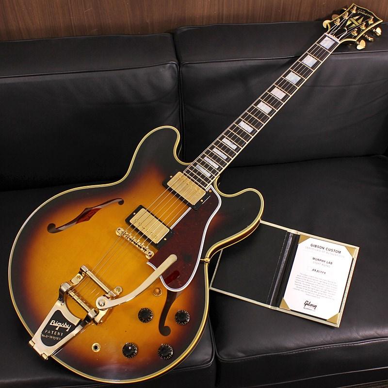 Gibson Murphy Lab 1959 ES-355 Reissue w/Bigsby Vintage Wide Burst Light ...