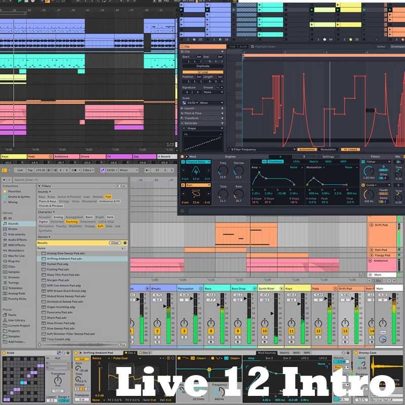 ableton Live 12 Intro (代引不可)(オンライン納品) : 渋谷イケベ楽器村 - 通販 - Yahoo!ショッピング