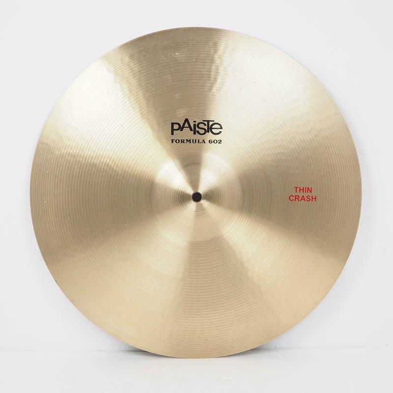 PAiSTe USED 中古 Formula 602 Classic Sounds Thin Crash 18 [1348g] : 渋谷イケベ ...