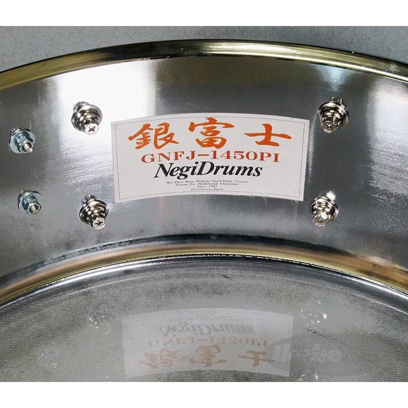 Negi Drums GNFJ-1450PI [1.2mm Steel 14''x5'' Snare Drum - 銀富士]【Made in ...