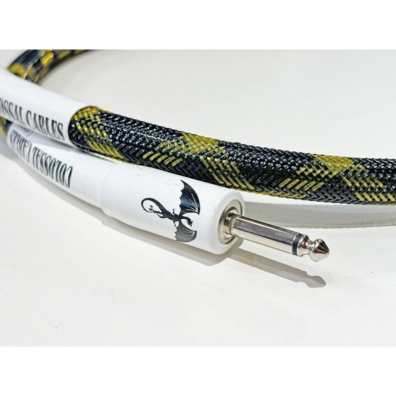 Colossal Cable COLOSSUS SPEAKER CABLE 3ft ST/ST Plug [Yellow Spyder ...