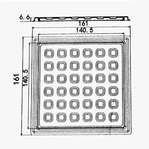 Talea 四角形排水口のカバー 排水口ゴミよけ目皿 :s-6941212971327-20230509:SHIBUYA-KTH - 通販 - Yahoo!ショッピング