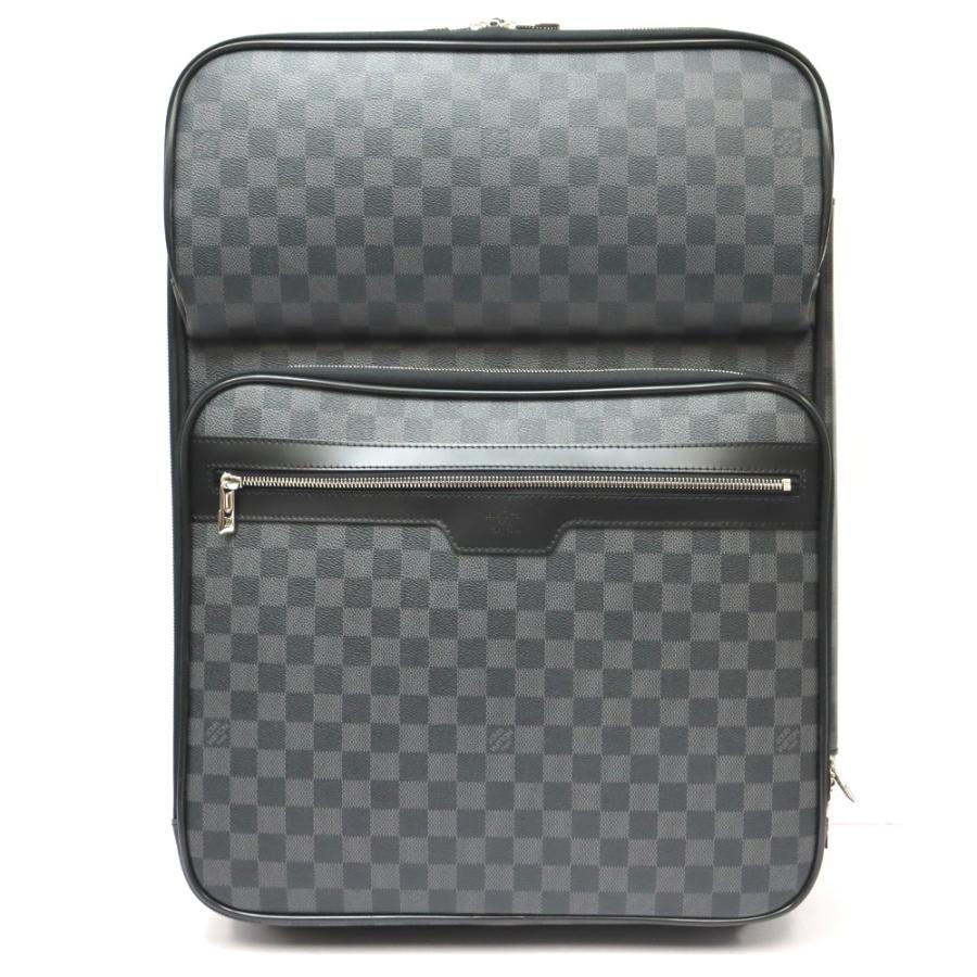 LOUIS VUITTON Dz798931 ルイ・ヴィトン キャリーバッグ キャリーケース ペガス55 ビジネス ダミエ・グラフィット ...