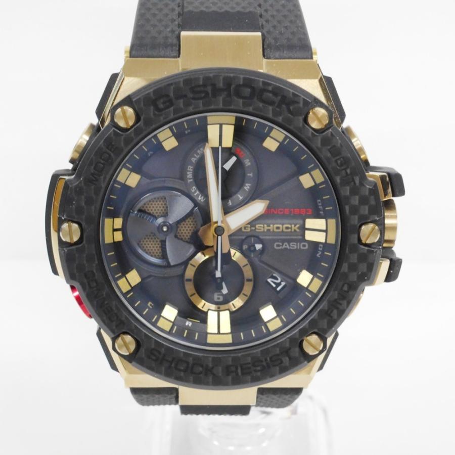 ID6511 CASIO カシオ Bluetooth搭載タフネスクロノグラフ GST-B100TFB-1AJR 腕時計 メンズ 超美品【質 ...