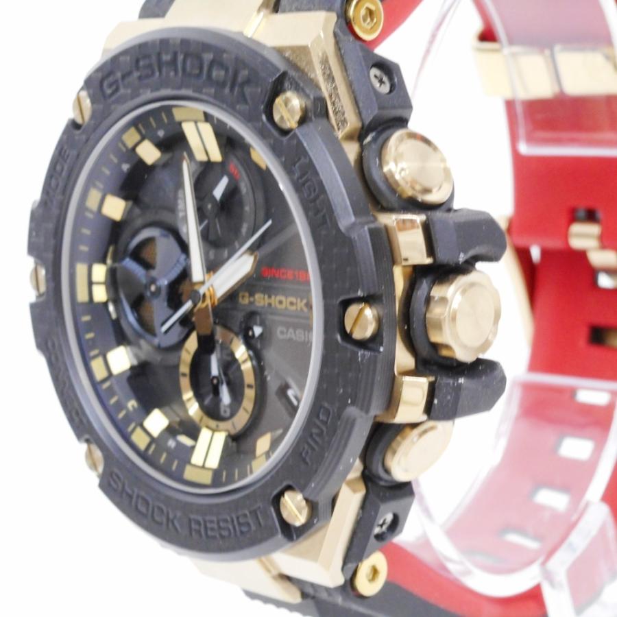 ID6511 CASIO カシオ Bluetooth搭載タフネスクロノグラフ GST-B100TFB-1AJR 腕時計 メンズ 超美品【質 ...