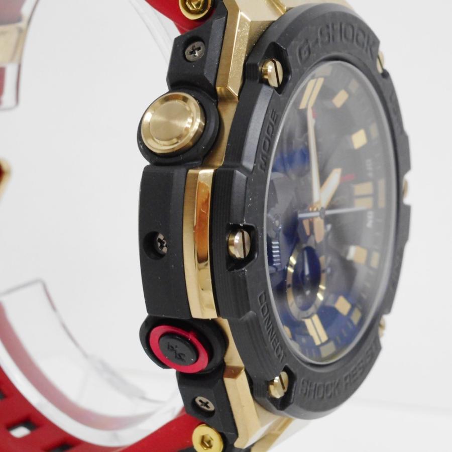 ID6511 CASIO カシオ Bluetooth搭載タフネスクロノグラフ GST-B100TFB-1AJR 腕時計 メンズ 超美品【質 ...