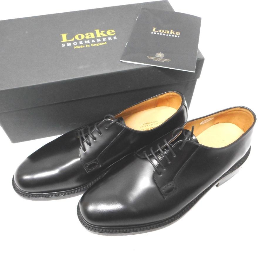 Loake IDFt551203 ローク メンズ 革靴 ビジネスシューズ WAVERLEY ブラック ＃7 1/2(約26.0cm) レザー ...