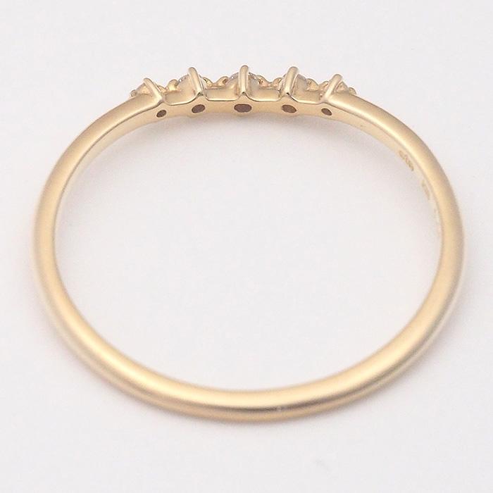 ミウラ エテ ete ダイヤモンド/0.08ct レイヤード リング 9号 K18YG : 質 ミウラ - 通販 - Yahoo!ショッピング