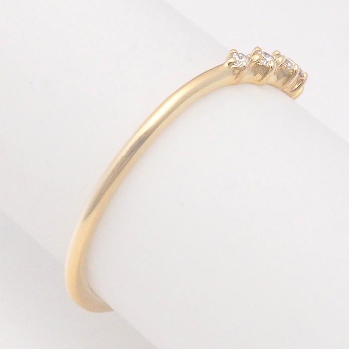 ミウラ エテ ete ダイヤモンド/0.08ct レイヤード リング 9号 K18YG : 質 ミウラ - 通販 - Yahoo!ショッピング