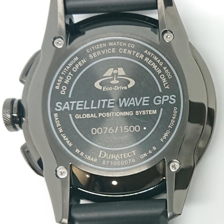 SATELLITE WAVE 【送料無料】シチズン CITIZEN サテライトウェーブ GPS F990 電波ソーラー 世界限定1500本 CC7005-16F★6か月保証/極美品★ : 質 ...
