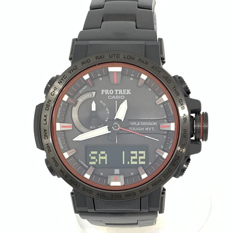 PRW-60 SERIES 【送料無料】カシオ CASIO プロトレック PRW-60YT-1JF 電波ソーラー トリプルセンサー おまけ ...