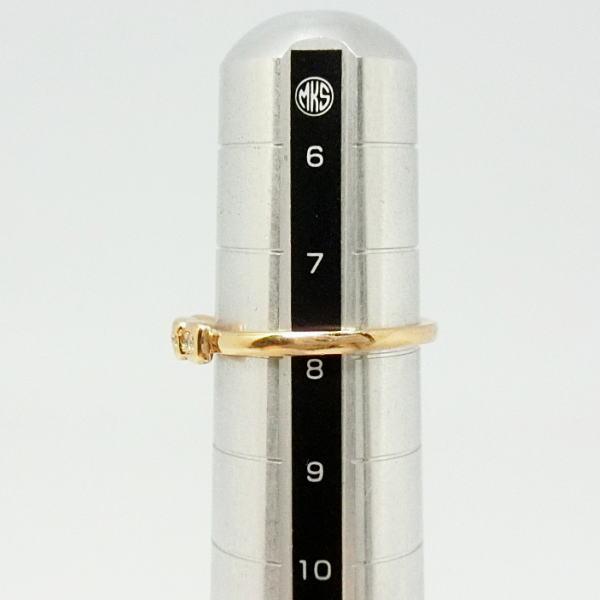 4℃ 【送料無料】4℃ K18PG ダイヤモンド リボンデザインリング 8号★新品仕上げ済美品★ : 質 西垣 ヤフーショッピング店 - 通販 - Yahoo!ショッピング