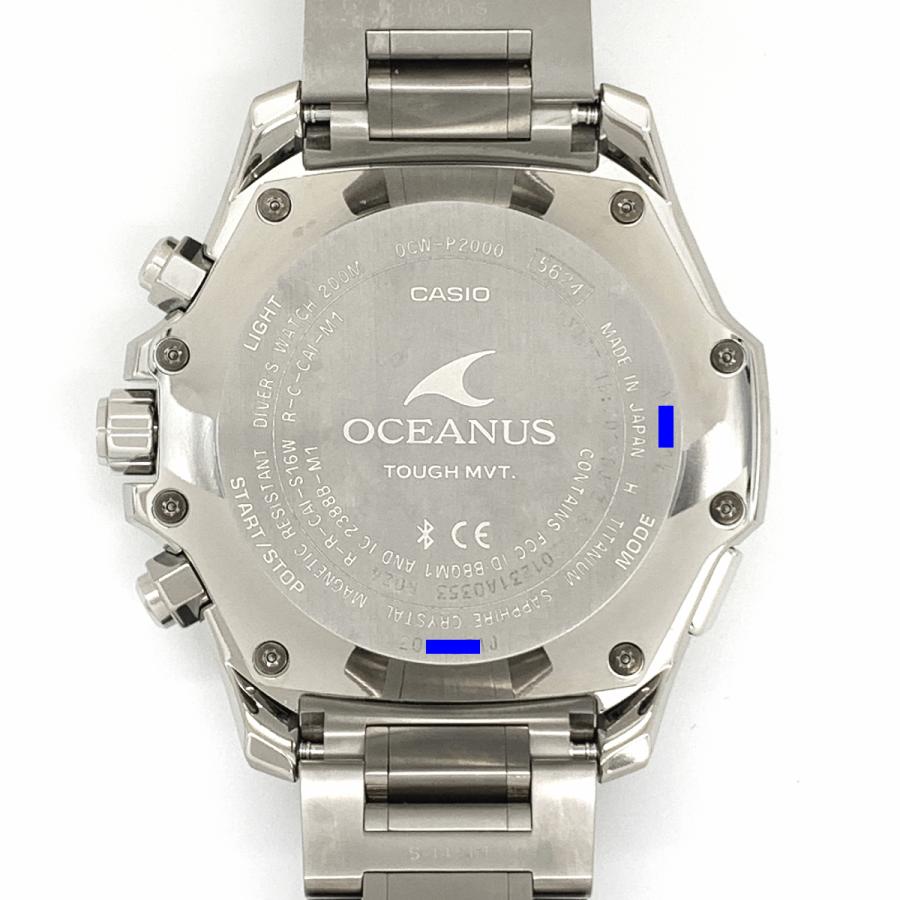【送料無料】カシオ オシアナス CASIO OCEANUS カシャロ ダイバー OCW-P2000-1AJF★美品★ : c1214casio ...