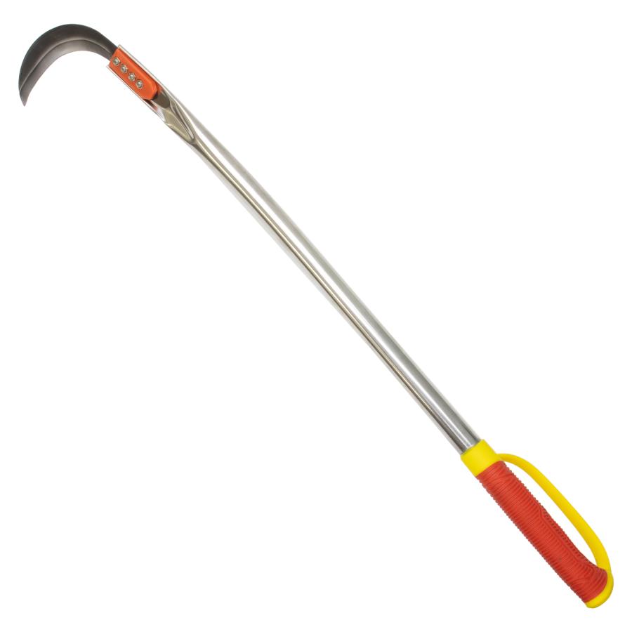 ガード付 だるま鎌 ロング KJ-1154 パイプ柄 : 七福ツール Yahoo!店 - 通販 - Yahoo!ショッピング