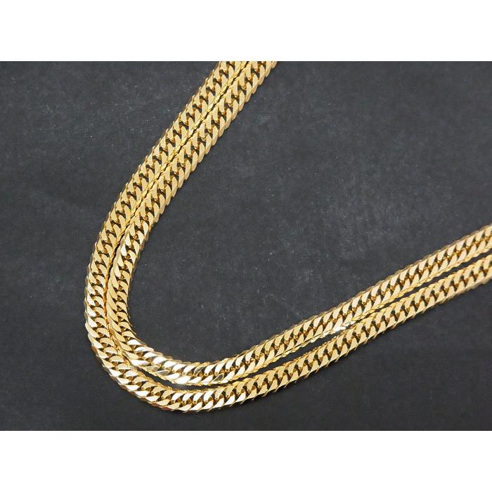 【新品同様 S品】 K18 6面ダブル 喜平 ネックレス 30.2g 60cm 18金 イエローゴールド : 質のヤマザキ - 通販 - Yahoo!ショッピング