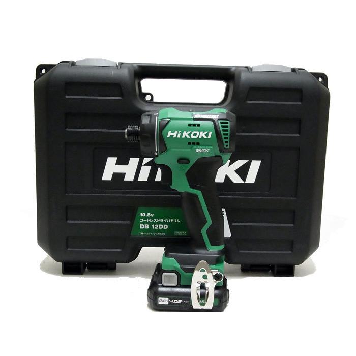 HiKOKI 【未使用 新品】 【在庫1点大特価】HiKOKI 工機ホールディングス コードレスドライバドリル DB12DD 2LS 10.8V 4.0Ah 充電器・電池2個付き : 質の ...