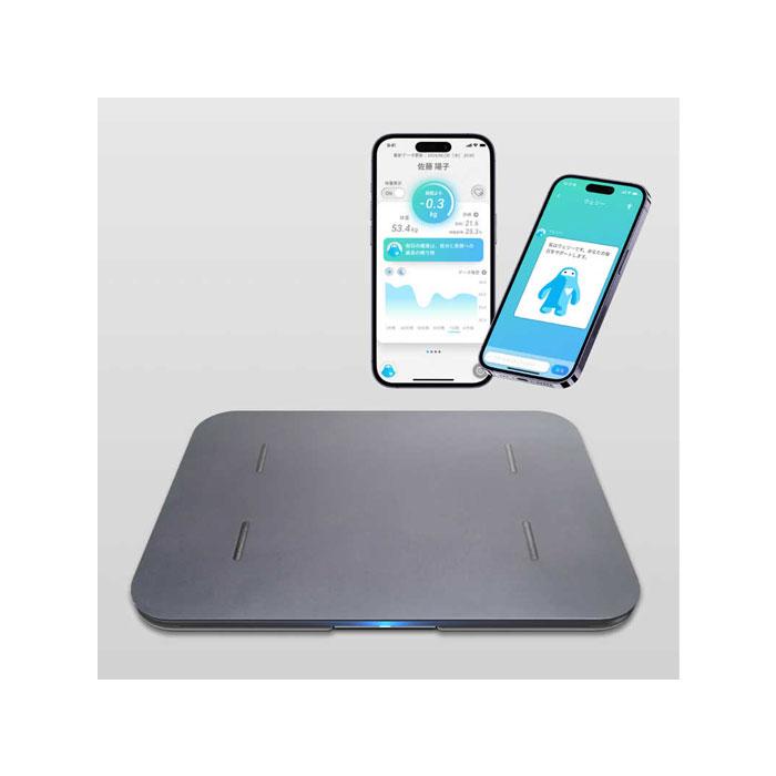 【未使用 新品】【在庫1点大特価】 issin スマートバスマット Smart Bath Mat 体組成計モデル 体重計 スマホ連動 アプリ ...
