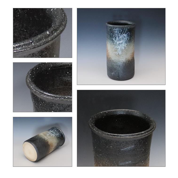 傘立て 陶器 おしゃれ 信楽焼 かさたて 和風 傘入れ モダン 玄関 新築祝 スリム ギフト シンプル 古信楽三彩傘立て kt-0346 : しがらき - 通販 - Yahoo!ショッピング