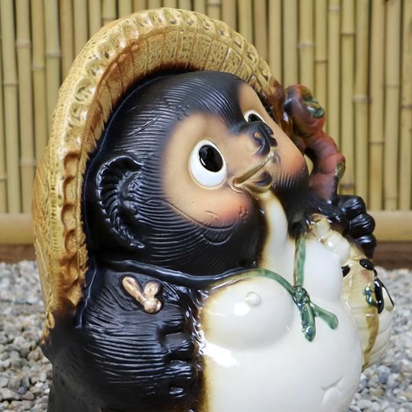 信楽焼 13号福々狸 たぬき タヌキ 狸 開運 縁起物 可愛い 陶器 信楽焼 13号福々狸 たぬき タヌキ 狸 開運 縁起物 可愛い 陶器