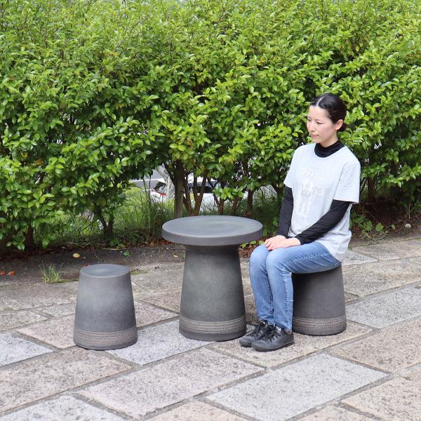信楽焼 ガーデンテーブル 陶器テーブルセット 庭園テーブル イス 信楽焼 ガーデンテーブル 陶器テーブルセット 庭園テーブル イス