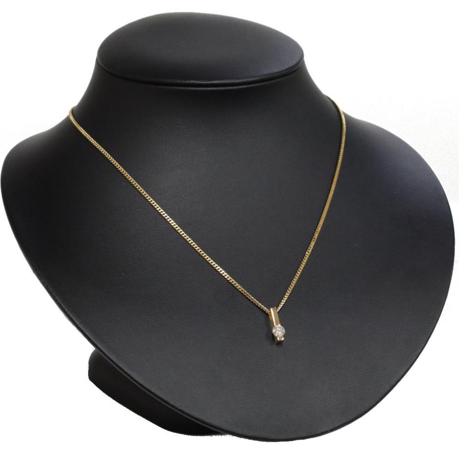 K18ダイヤモンドネックレス D0.45 6.1g : 鴫原質店 - 通販 - Yahoo!ショッピング