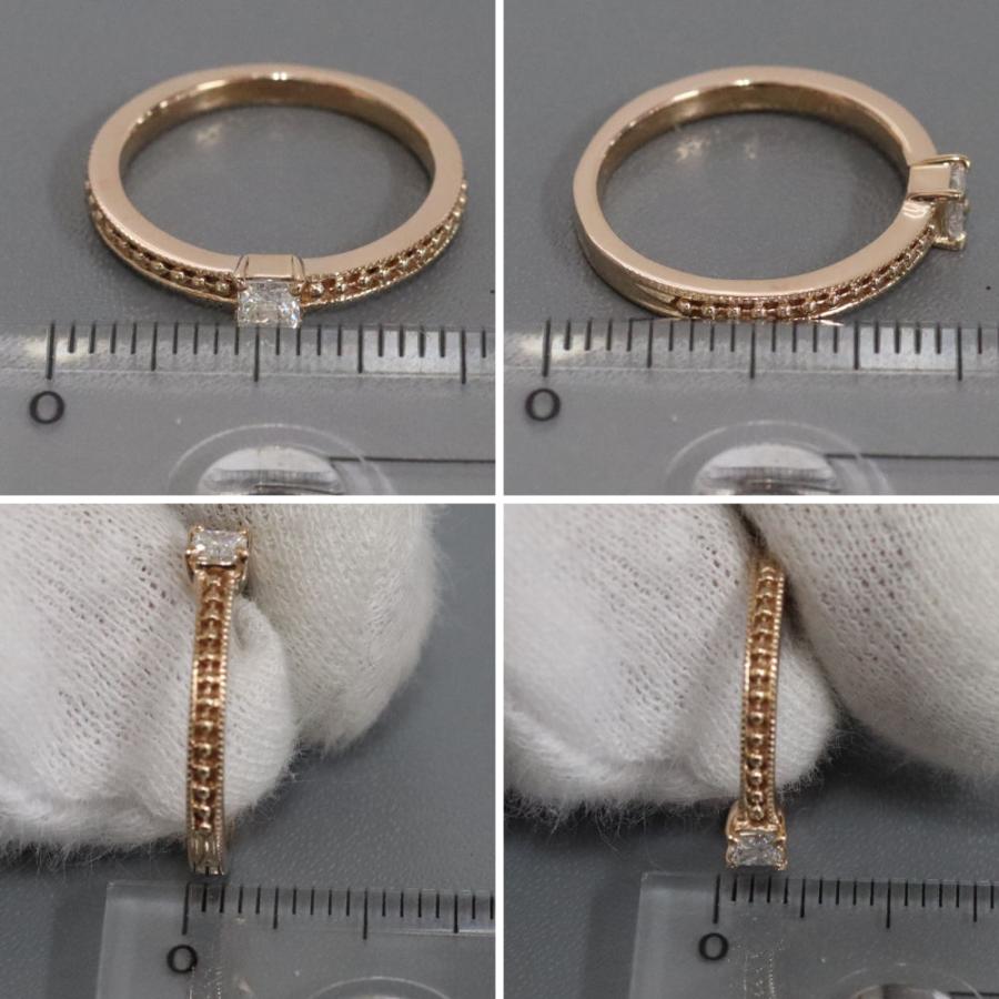 K18PGダイヤモンドリング D0.15 2.6g #8 : 鴫原質店 - 通販 - Yahoo!ショッピング