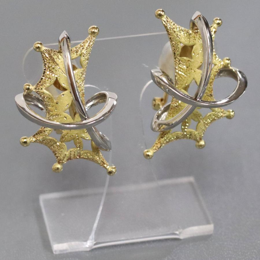 松井久子 K18/Pt900イヤリング 11.7g : 鴫原質店 - 通販 - Yahoo!ショッピング