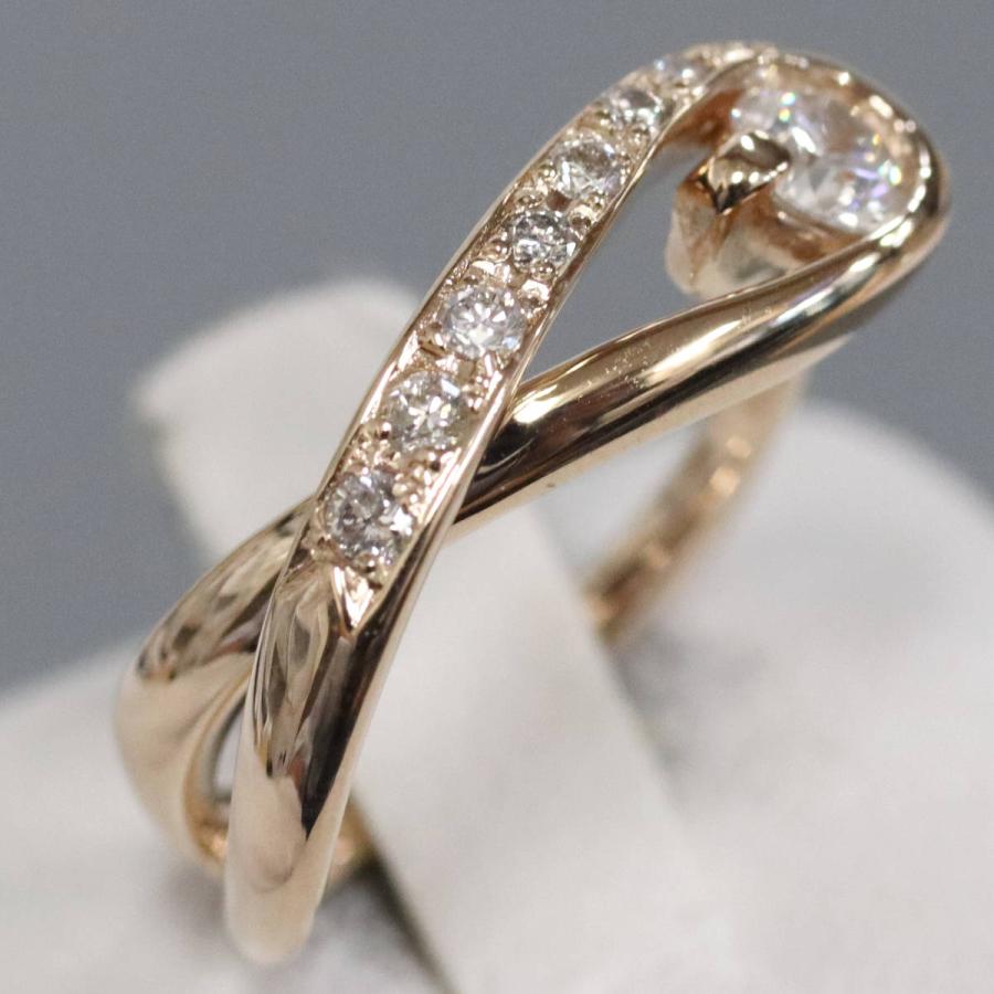 K18PGダイヤモンドリング D0.229 D0.11 3.0g #6 ピンクゴールド : 24106066 : 鴫原質店 - 通販 - Yahoo!ショッピング